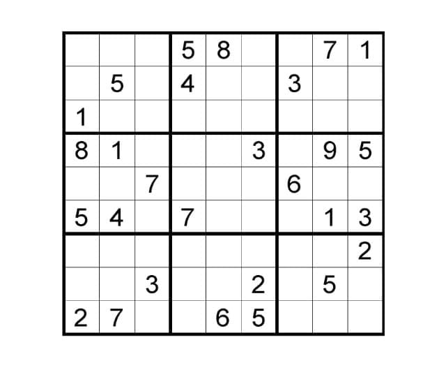 January 15, 2024 - Junior/Senior - Sudoku Professor
