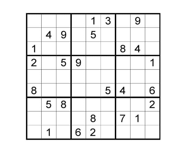 January 22, 2024 - Junior/Senior - Sudoku Professor
