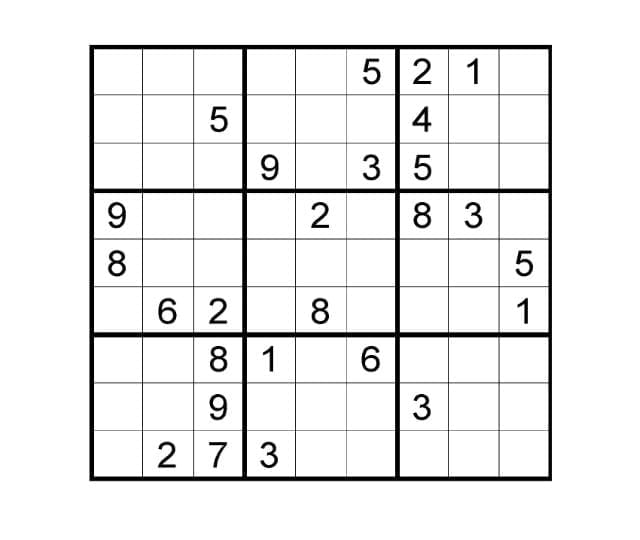 January 17, 2025 - Junior/Senior - Sudoku Professor